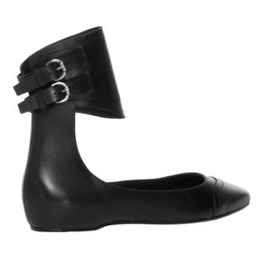 Leon Max | Shoes | Nib Leon Max New Msrp 285 Ankle Strap Flats | Poshmark